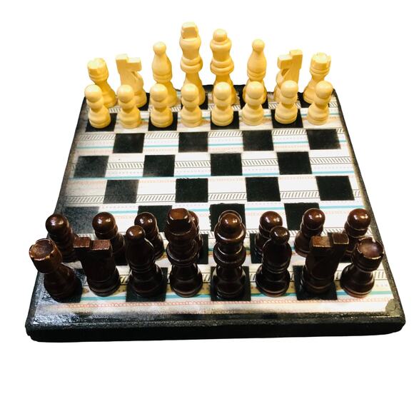& Other Stories | Games | Scrapbook Chess Set Vintage Color Stripes ...